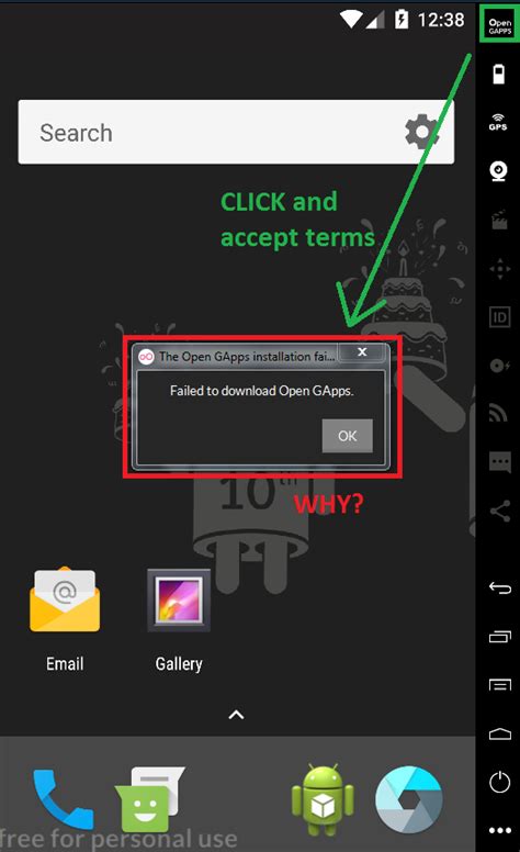 Android Genymotion Can T Install Gapps Stack Overflow