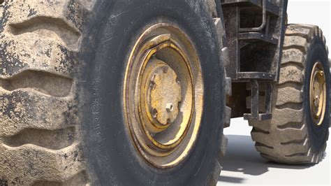 Dirt Loader Rigged And Animated 8K PBR Textures Model TurboSquid 1999489