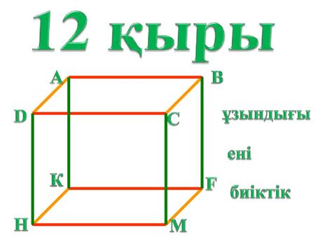 Текше және тікбұрышты паралелепипед презентация онлайн