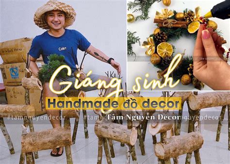 Tự tay mần các món đồ trang trí Noel handmade độc đáo và dễ làm từ hoa quả củi khô