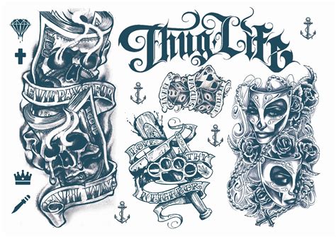 Gangster Tattoos Pictures