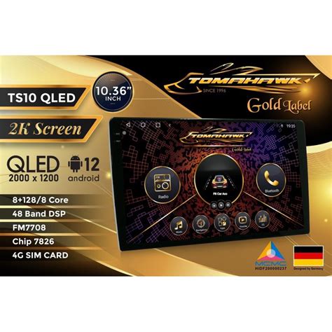 Tomahawk Ts10 2k 360 Cam Dsp 4g Sim Android Car Player Shopee Malaysia