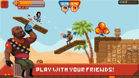 Gangfort Online 2D Platformer Shooter Para IPhone Descargar