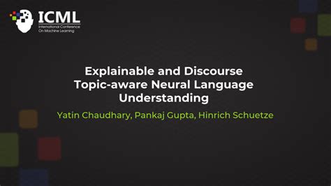 yatin chaudhary pankaj gupta hinrich schuetze · explainable and
