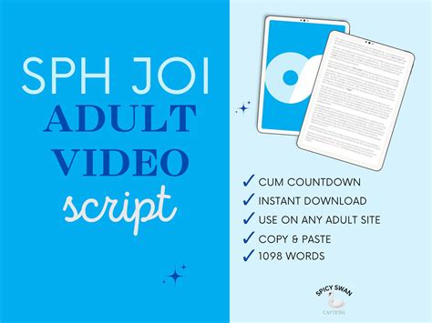 SPH Mean JOI Script Adult Industry Joi Sph Scripts Onlyfans Scripts Fansly Script Loyal Fans
