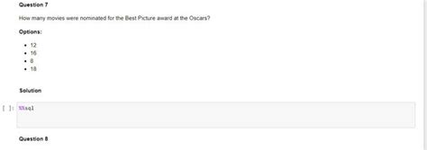 Solved Questions On Sql Join Statements Use The Given Cell