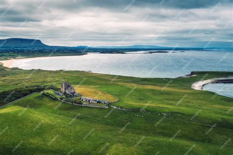 Premium Photo Aerial View Of Classiebawn Castle In Ireland