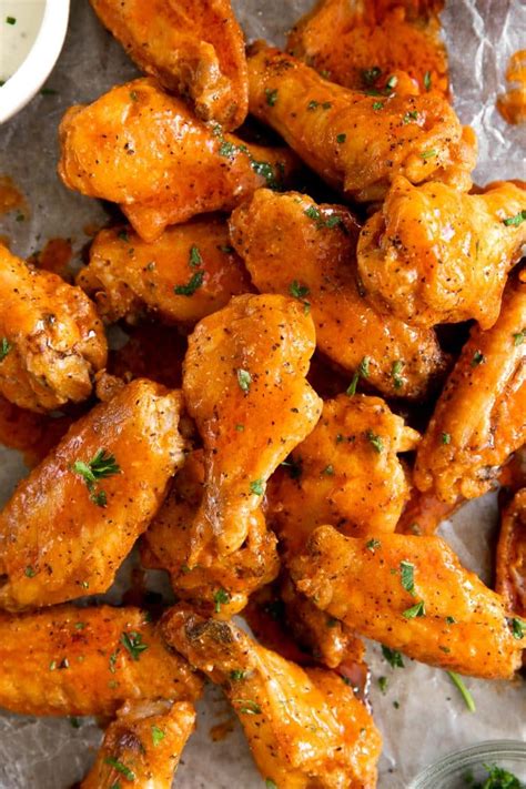 Baked Buffalo Wings Recipe The Forked Spoon