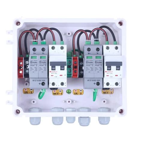 Polycab Hpl Abb Schneider Acdb 3ph Mcb Spd Solar Box 32 A At ₹ 2400