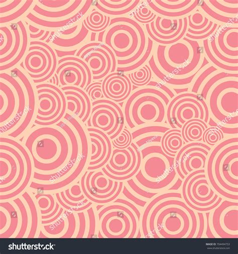 Circle Seamless Pattern Seamless Circle Vector Stock Vector Royalty Free 704494753 Shutterstock