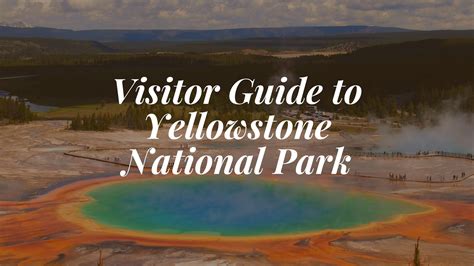 Yellowstone Visitors Guide 2024 Inez Reggie