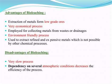 Bioleaching Of Copper Gold And Uranium Pptx