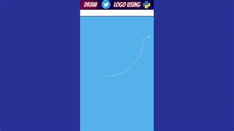 How To Draw Twitter Logo Using Python Turtle Shorts Python