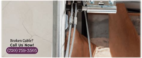 Garage Door Cable Replacement Centennial CO 720 759 3505