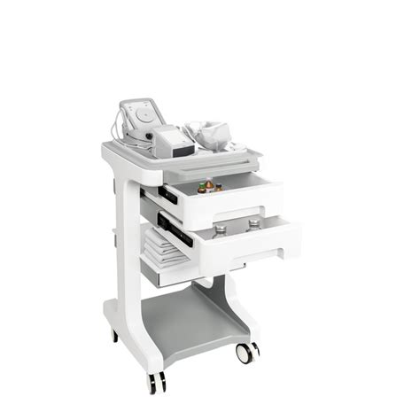 U5 Professional Grade 3 Tier 2 Drawer Utility Cart On Wheels Troll