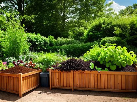 Jardim Sustentável Compostagem Transforma Resíduos em Adubo