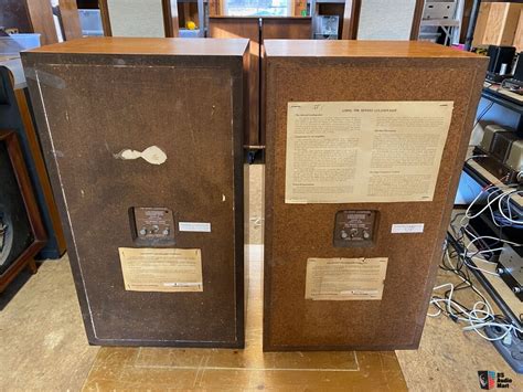 Original Large Advent Speakers Fully Restored Photo 3234931 Us