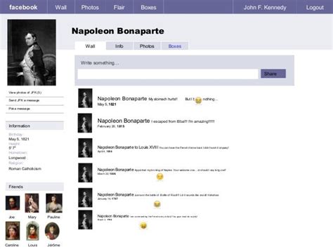 Facebook Wall Template