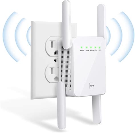 BLIAZAY Upgraded WiFi Extender Booster Internet Booster With Ethernet Port Antennas WIFI