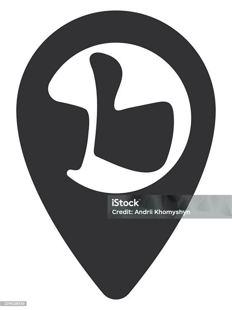 짙은 회색 위치 포인터 내부에 엄지손가락을 올리는 제스처가 있고 흰색 배경막을 배경으로 합니다 피드백 만족도 승인 및 지리 공간 기술 개념을 위한 간단하고 현대적인