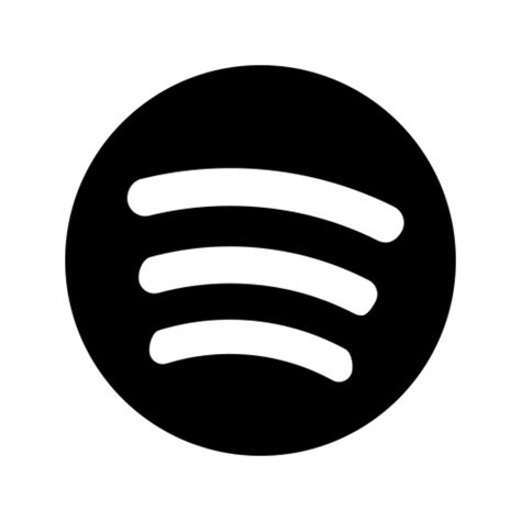Spotify Black And White Logo Artofit