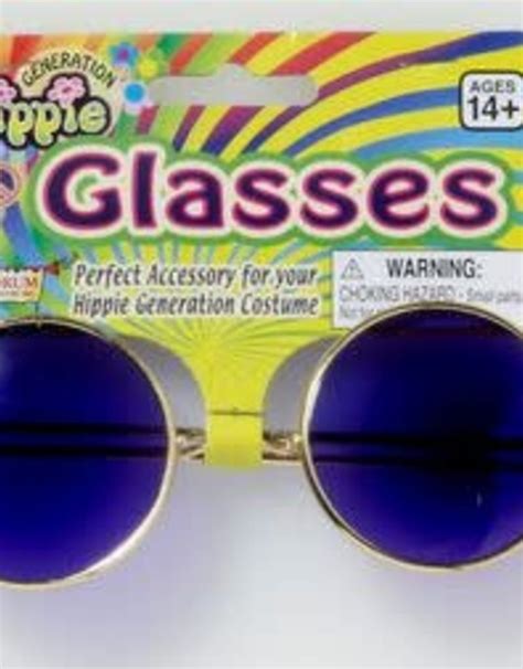 Copy Of Hippie Glasses Pink Lenses Gags Unlimited Inc