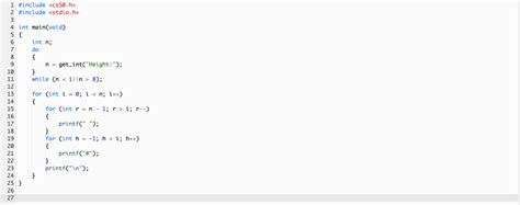 Please Help With Mario Problem Set 1 R Cs50