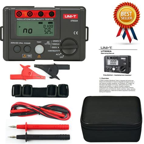 Uni-T Ut502A 1000V 2500V Meggr Szigetelés Teszter Megohmmeter ...