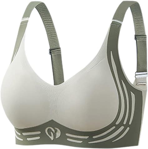 Womens Wireless Push Up Bra Seamless Super Gather Bra Anti Sagging