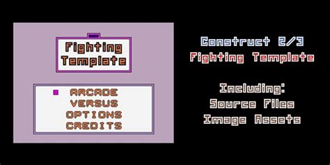 Fighting Game Template Construct 3 Codester