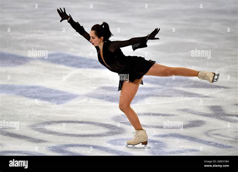 Russian Skater Elizaveta Tuktamysheva Performs During The Ladies Free
