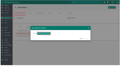 Csv Import How To Import Users And Their Details To 2n® Access Commander From A Csv File Faq