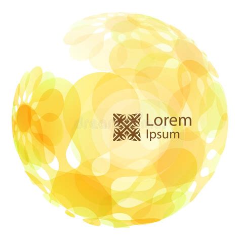 Sphere Abstract Vector Illustration Stock Vector Illustration Of