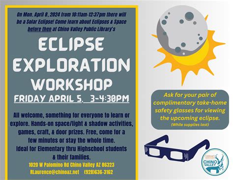 Eclipse Exploration Event Yavapai Library Network