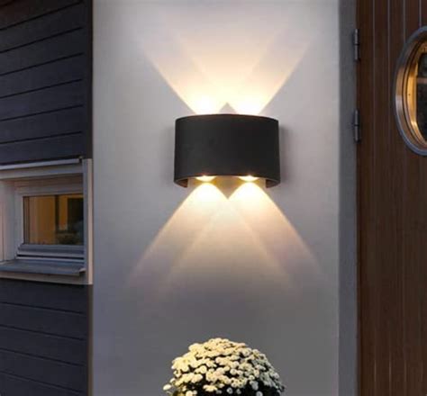 Desidiya Watts Ray Oval Up Down Outdoor LED Outdoor Waterproof IP Exterior Wall Step