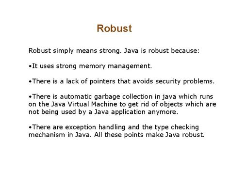 Java Has Become A Popular And Useful Programming