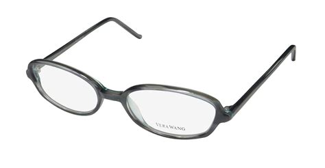 New Vera Wang V006 Womensladies Cat Eye Full Rim Demi Gray Frame Demo
