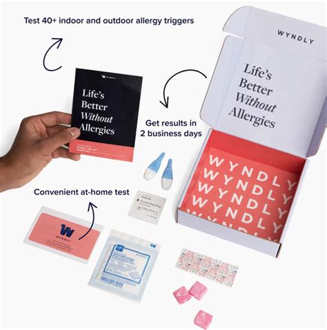 Indoor And Outdoor At Home Allergy Test Kit And Wyndly