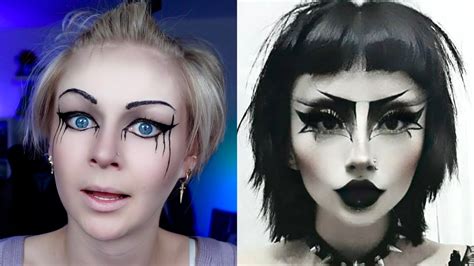 Turning Myself Into A Goth Youtube
