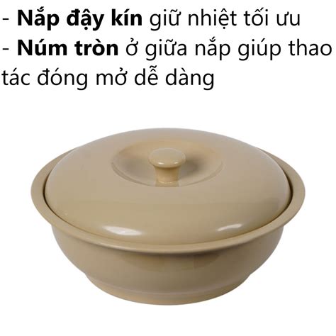 Âu Thố Phíp Tròn To Nhựa ViỆt NhẬt 6435 4 Trong Có Nắp đựng Cơm Canh