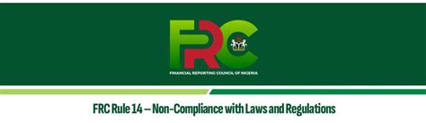 Frc Releases Rule 14 On Non Compliance With Laws And Regulations Frc