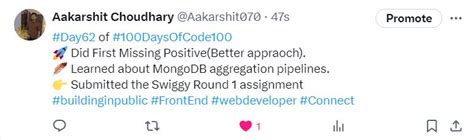Aakarshit Choudhary On Linkedin Day62 100daysofcode Reactjs