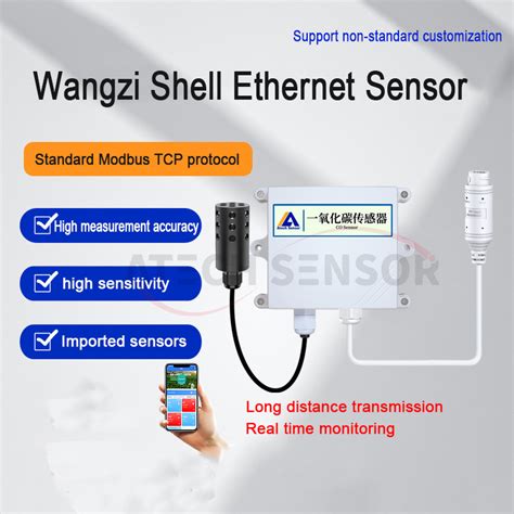 Ethernet Pressure Sensor Multi Parameter Monitoring Light Temperature And Humidity Sensor