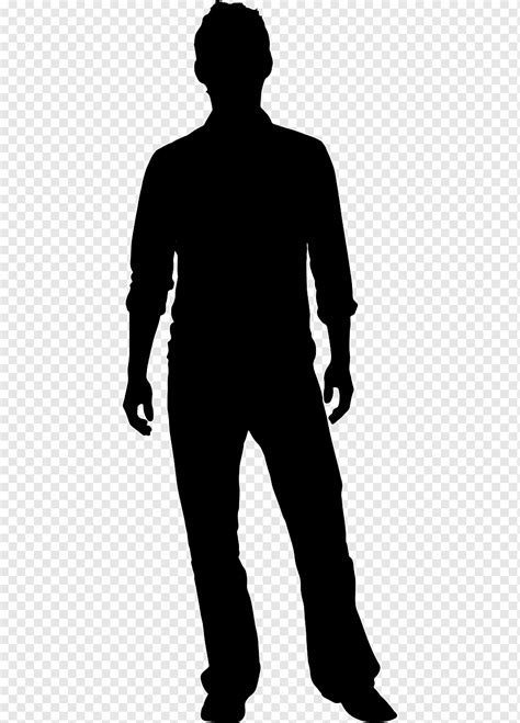 Man Standing Silhouette