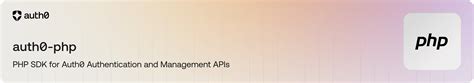 GitHub Auth0 Auth0 PHP PHP SDK For Auth0 Authentication And Management APIs