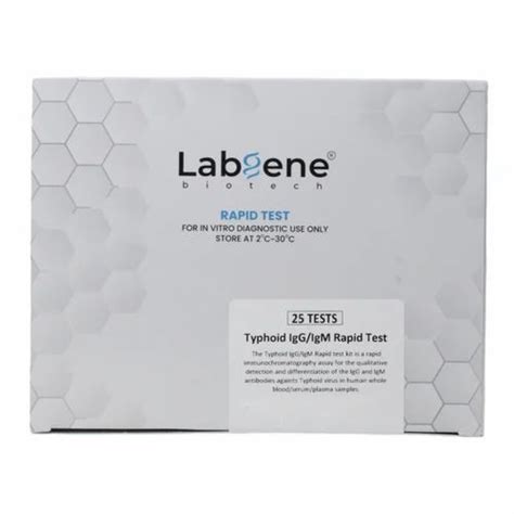 Labgene Biotech Typhoid Iggigm Rapid Test Kit At Best Price In Bhavnagar