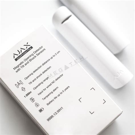 AJAX DoorProtect Plus White Wireless Opening Detector MEGATEH Eu