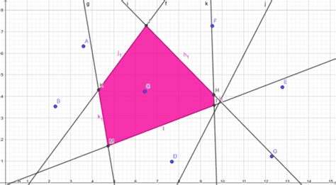 예시1 보로노이 다이어그램 직접 그려보기 GeoGebra