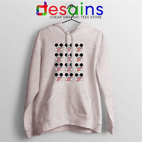 Mickey Mouse Flipping You Off Hoodie Disney Funny