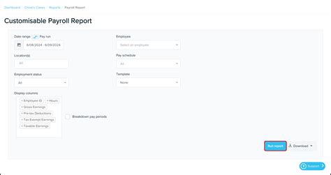 Create And Download A Custom Report In QuickBooks Payroll Powered By Employment Hero
